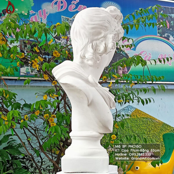 Đầu Tượng Thạch Cao Thần Apollo Phong Cách Hy Lạp - La Mã PH050 - Mỹ ...